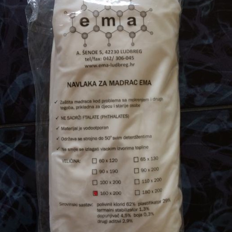 Navlaka za madrac 90x200 EMA