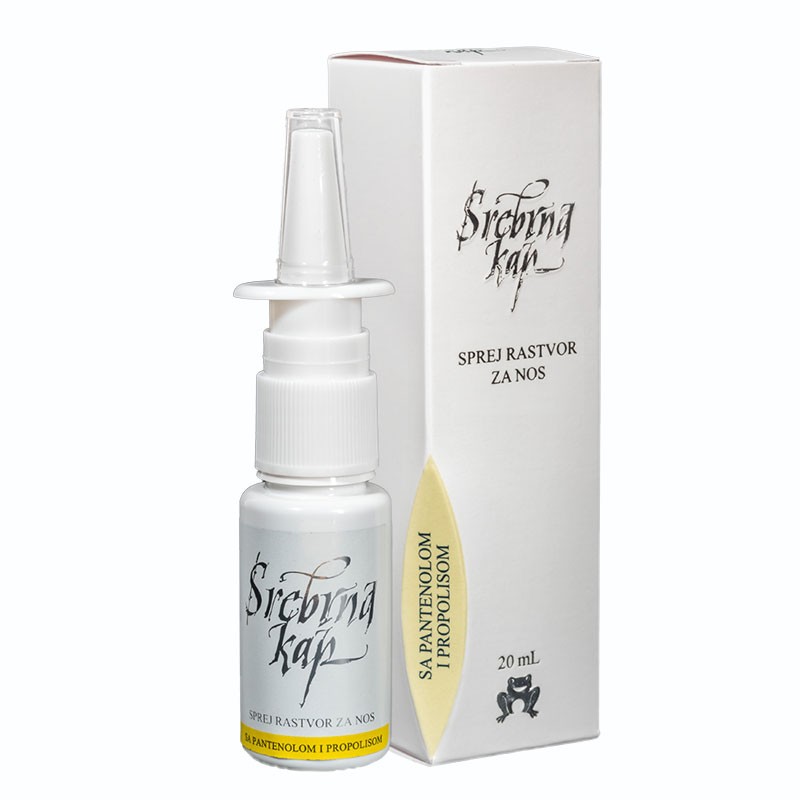 Srebrna kap sprej za nos 20 ml
