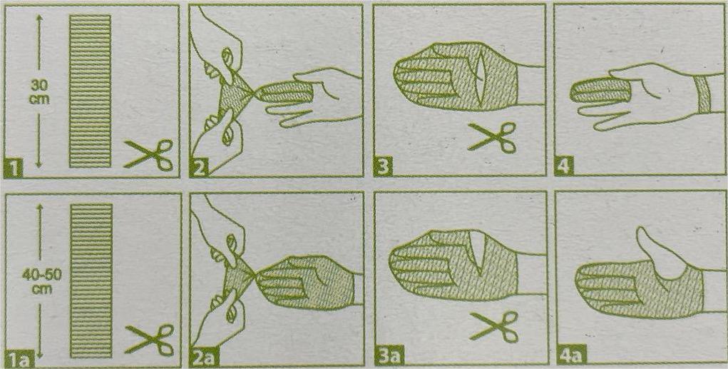 Elastonet turban zavoj 2/1m